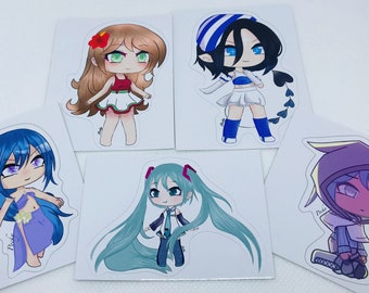 Gacha Life Art Stickers Bundle Set of Ten 10 Stickers - Etsy