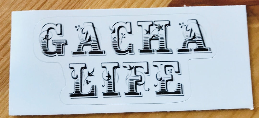Gacha Life Die Cut Vinyl Sticker - Etsy