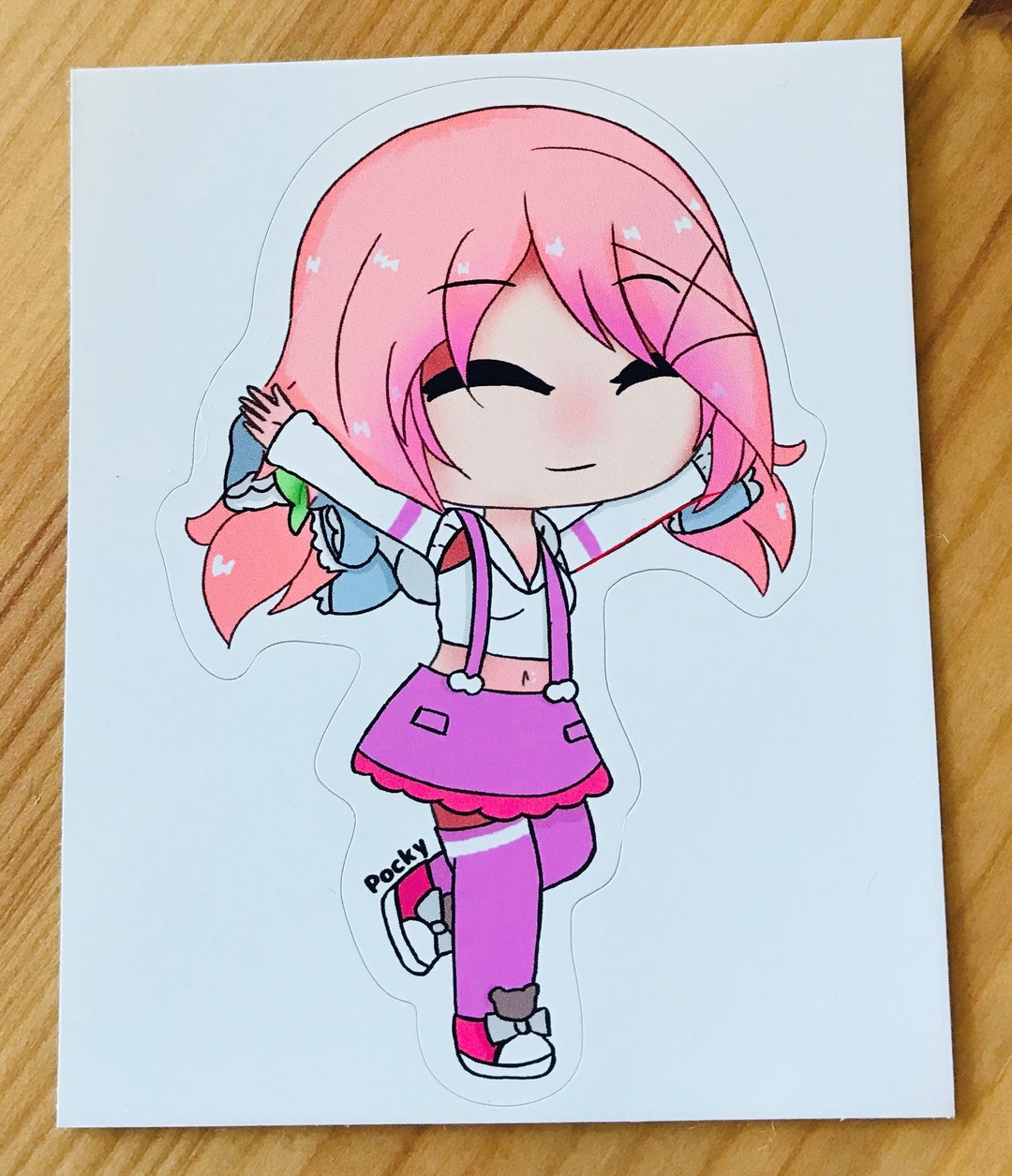 Gacha Life Art Vinyl Sticker - Etsy