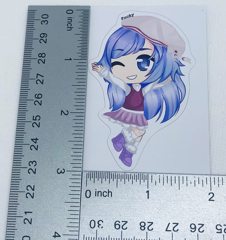 Gacha Life Art Stickers Bundle Set Of Three 3 Stickers Etsy