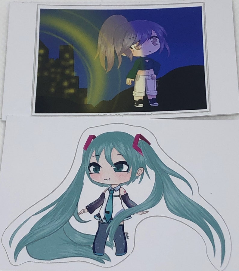 Gacha Life Art Stickers Bundle Set of Ten 10 Stickers - Etsy Israel
