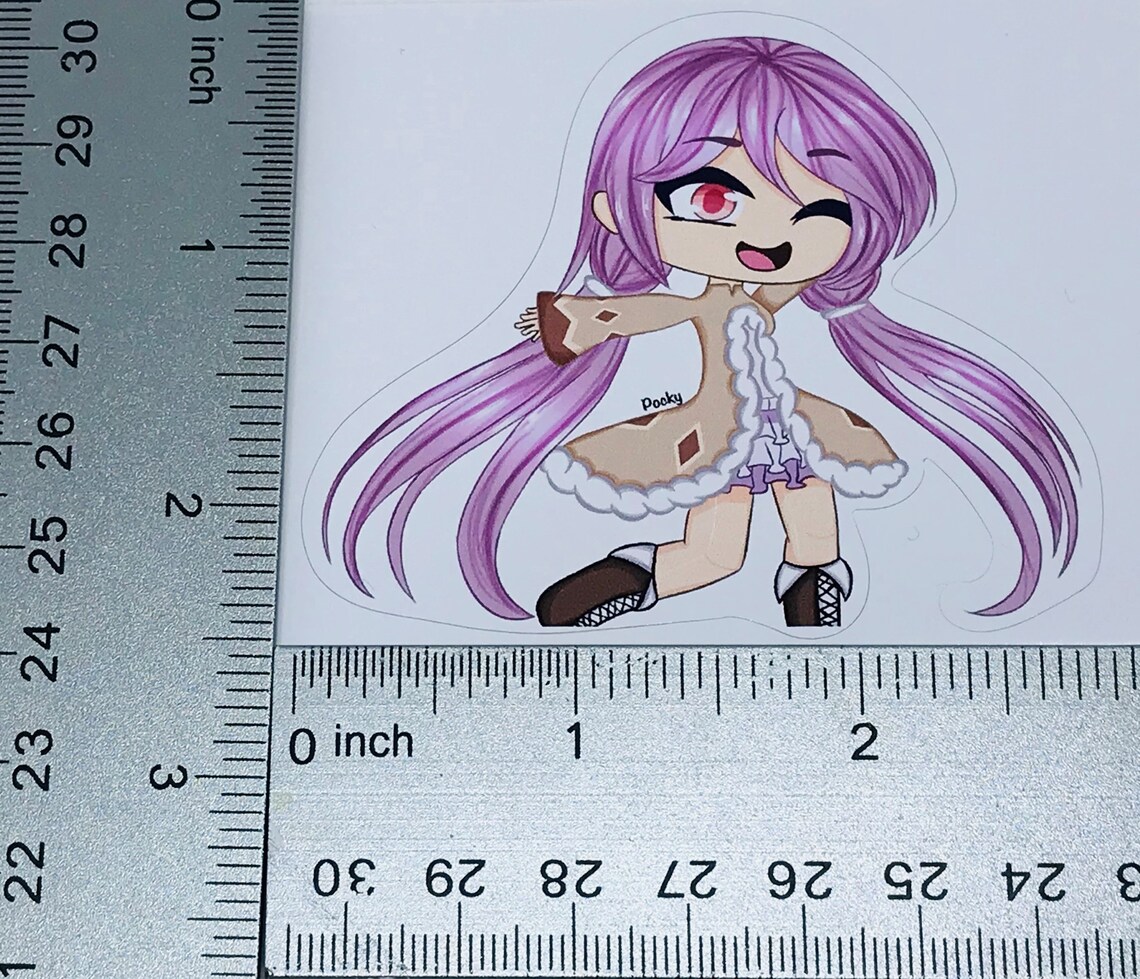 Gacha Life Art Stickers Bundle - Set of Three (3) Stickers - Etsy