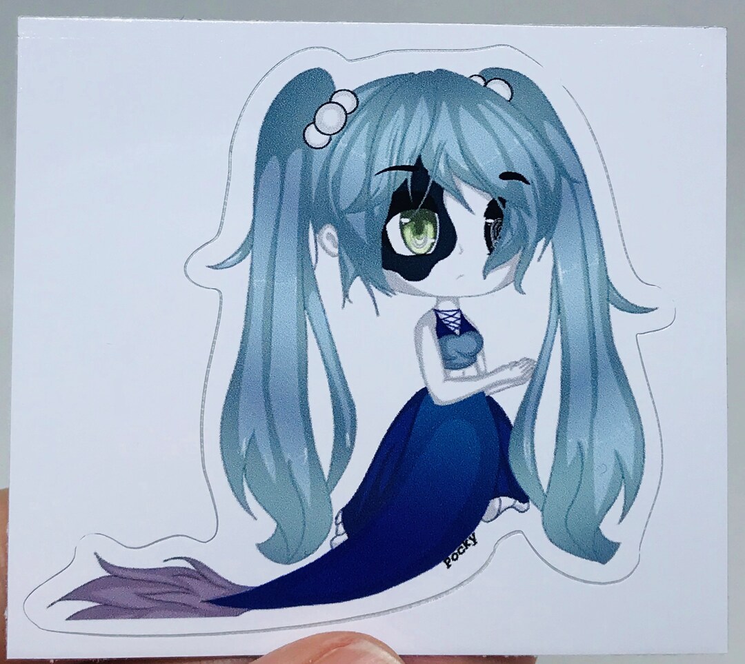 Gacha Mermaid, Gacha Life Art Vinyl Sticker - Etsy