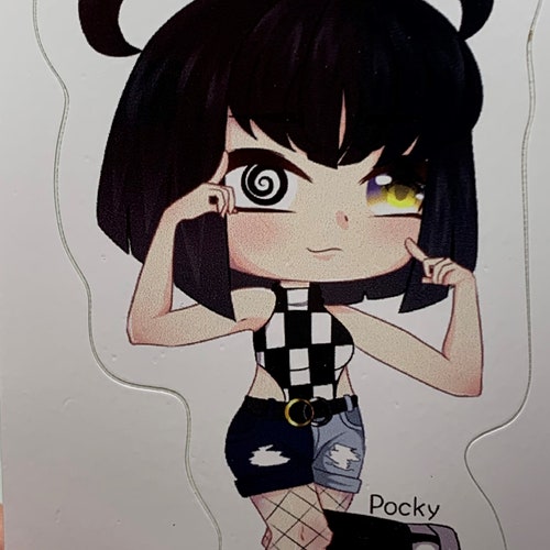Gacha Life Art Vinyl Sticker - Etsy