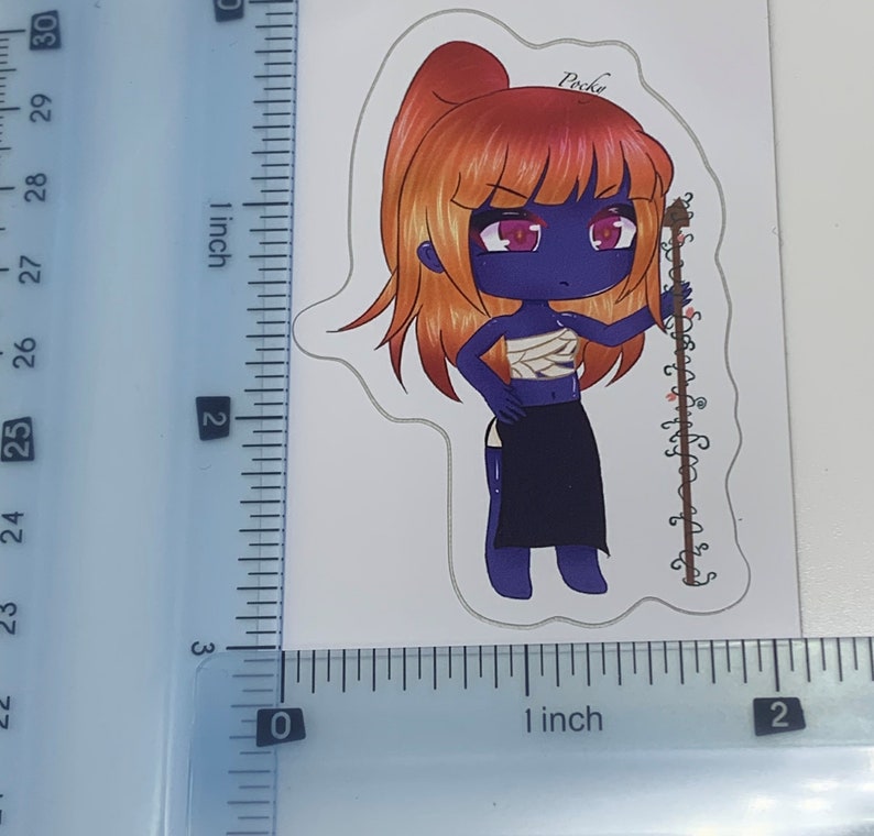 Gacha Life Art Sticker - Etsy