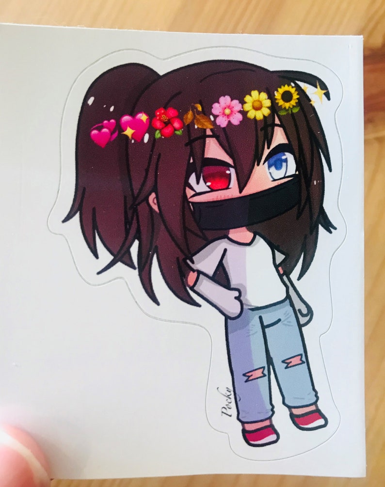 Gacha Life Art Sticker - Etsy