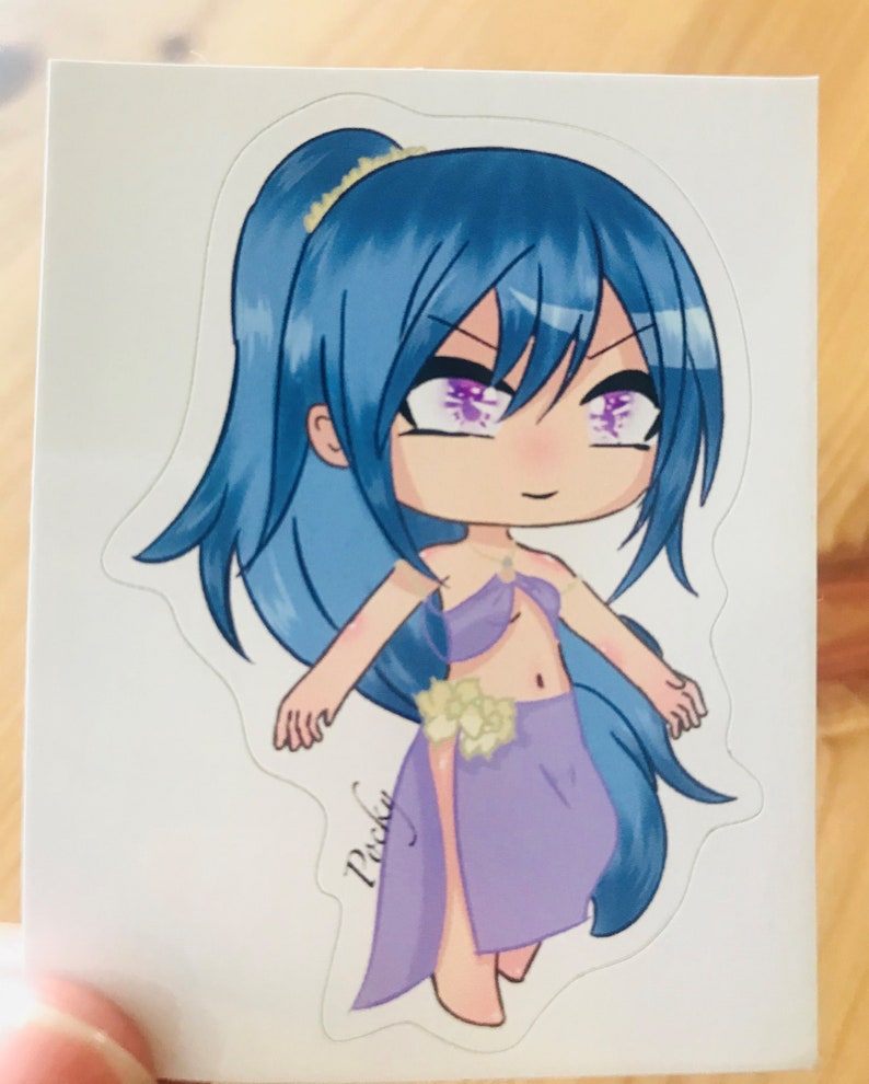 Gacha Life Art Stickers Bundle Set Of Ten 10 Stickers Etsy