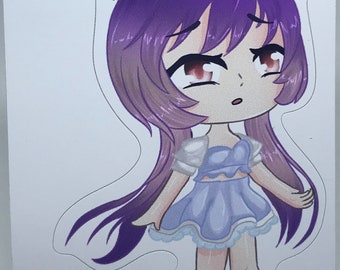 Gacha Life Art Sticker | Etsy