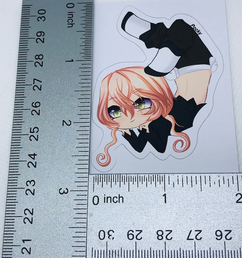 Gacha Girl - Gacha Life Art Vinyl Sticker - Etsy