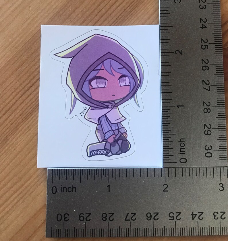 Gacha Life Art Sticker | Etsy
