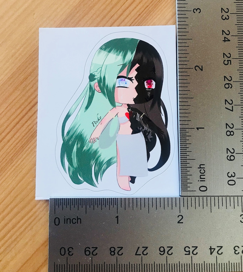 Gacha Life Art Sticker | Etsy