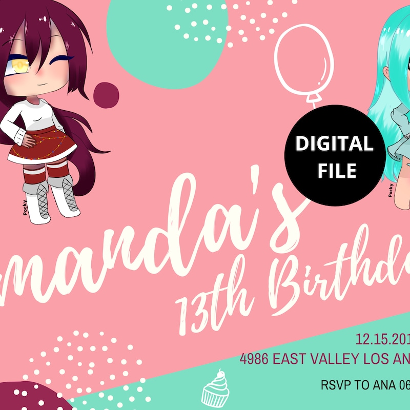 Gacha Life Party - Etsy