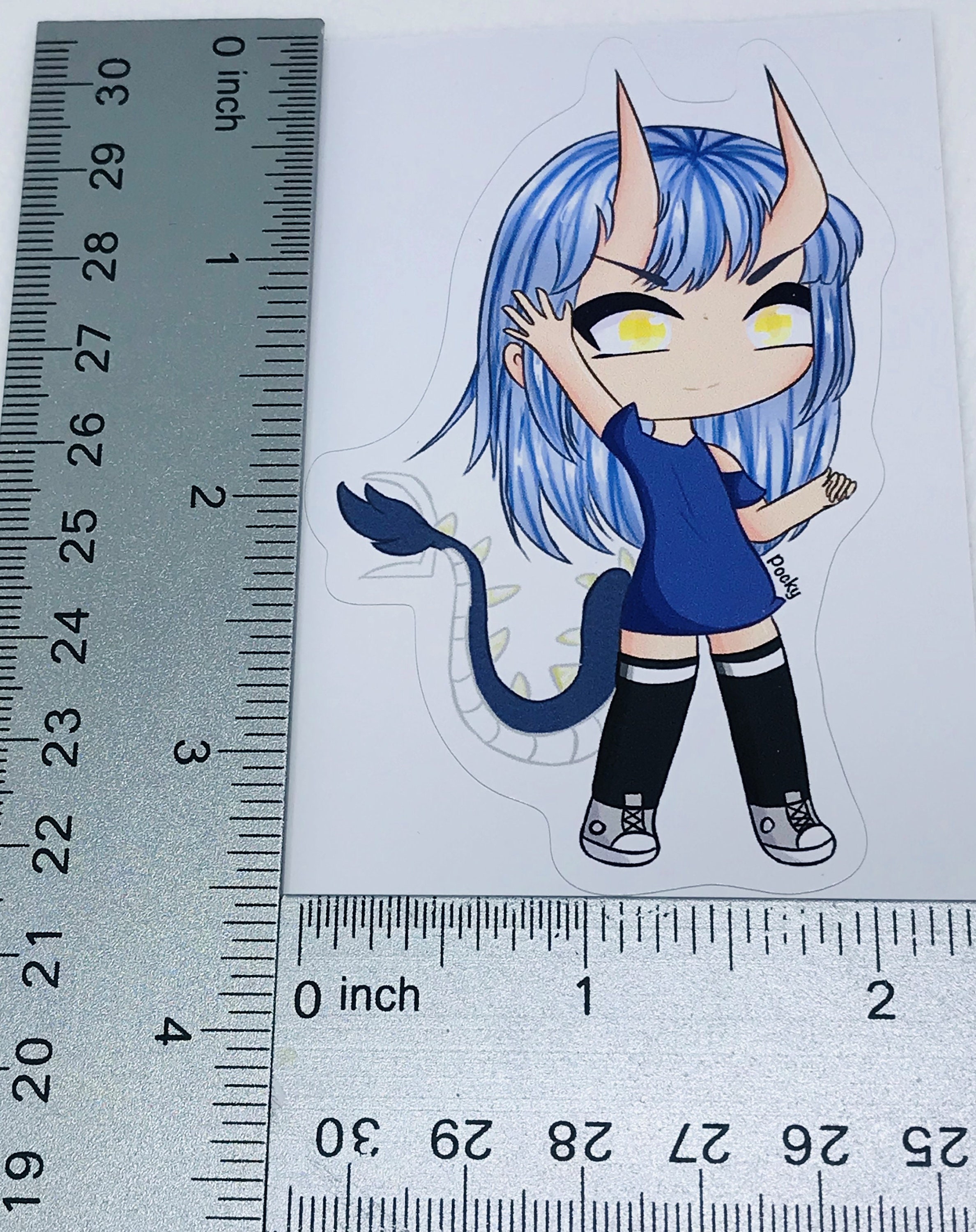 Gacha Life Art Stickers Bundle - Set of Three (3) Stickers - Etsy
