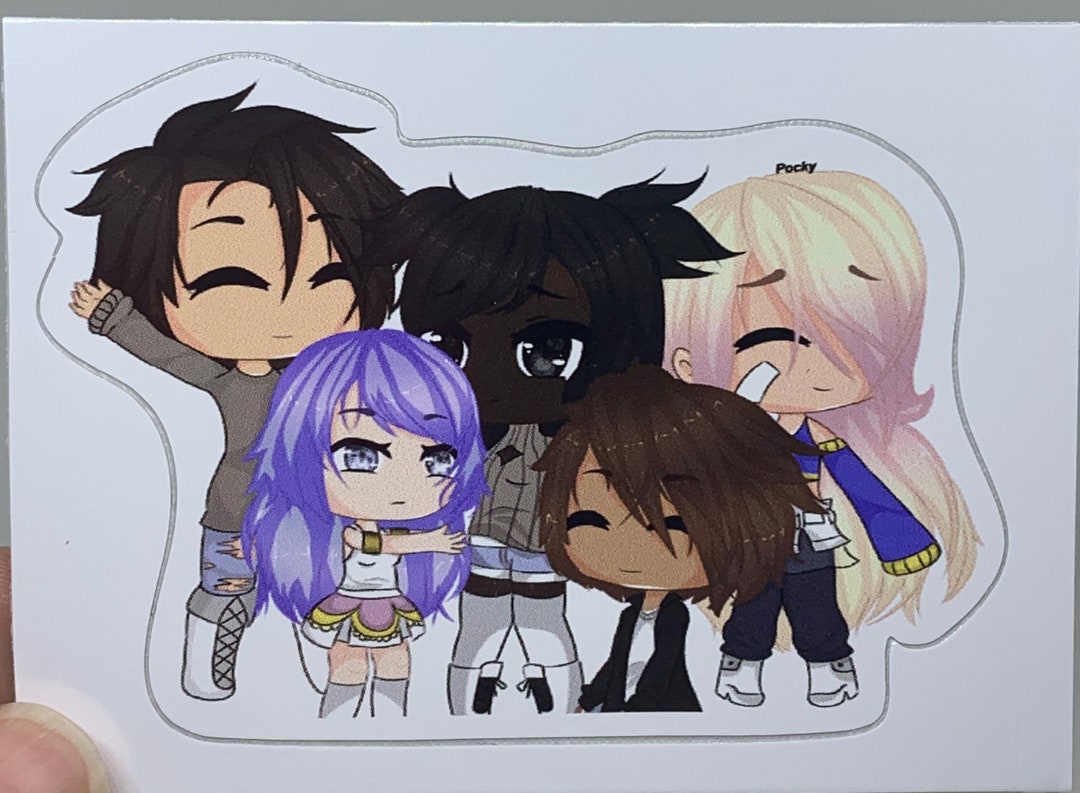 Gacha Black Lives Matter Series Gacha Life Art Vinyl Sticker - Etsy