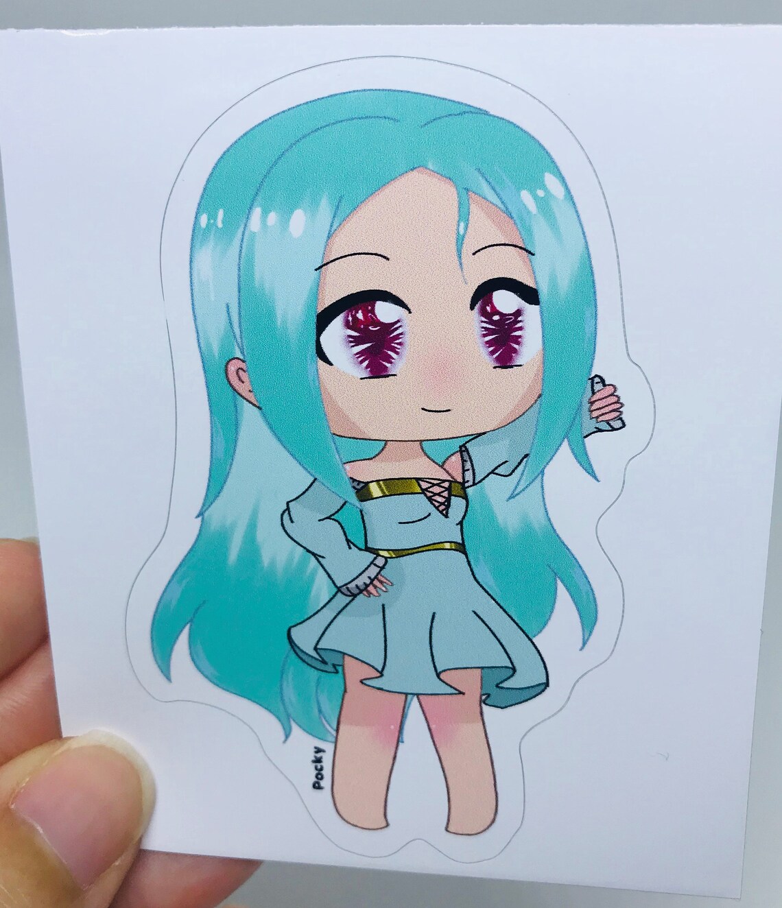 Gacha Girls Gacha Life Art Stickers Bundle Set Of Three Etsy