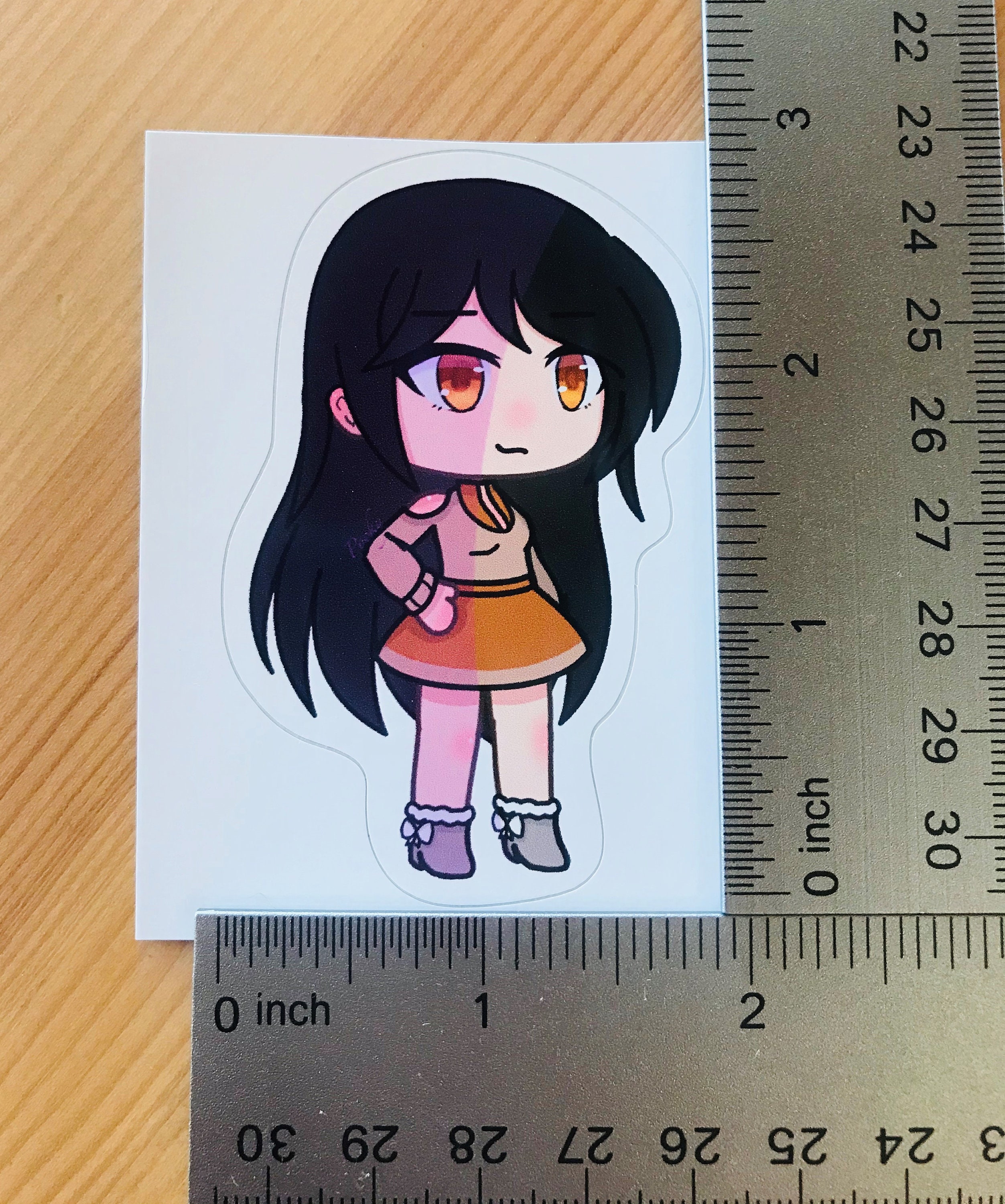 Gacha Life Art Sticker - Etsy