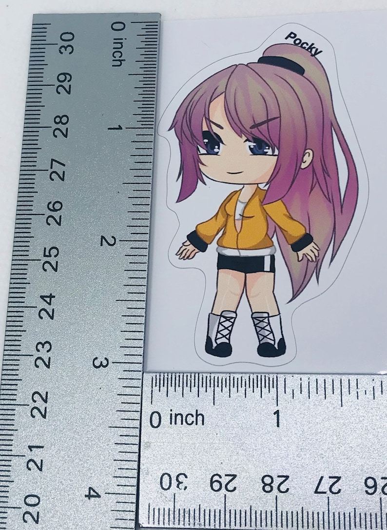 Gacha Girl - Gacha Life Art Vinyl Sticker - Etsy