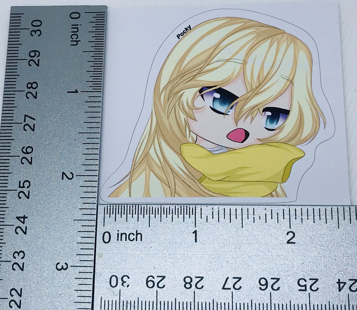 Gacha Blonde Girl Gacha Life Art Vinyl Sticker - Etsy