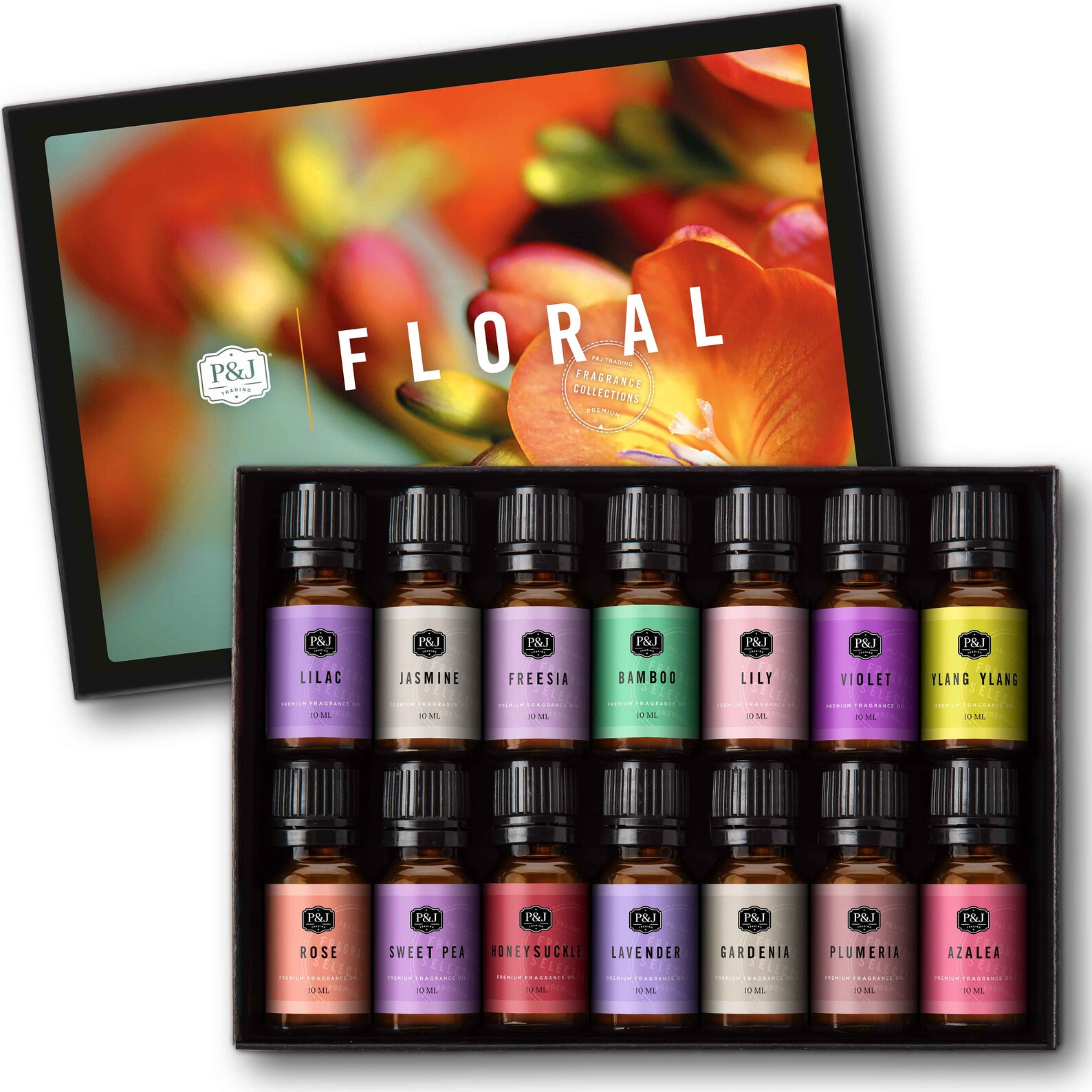 Floral Set of 14 Premium Grade Fragrance Oils 10ml - Etsy
