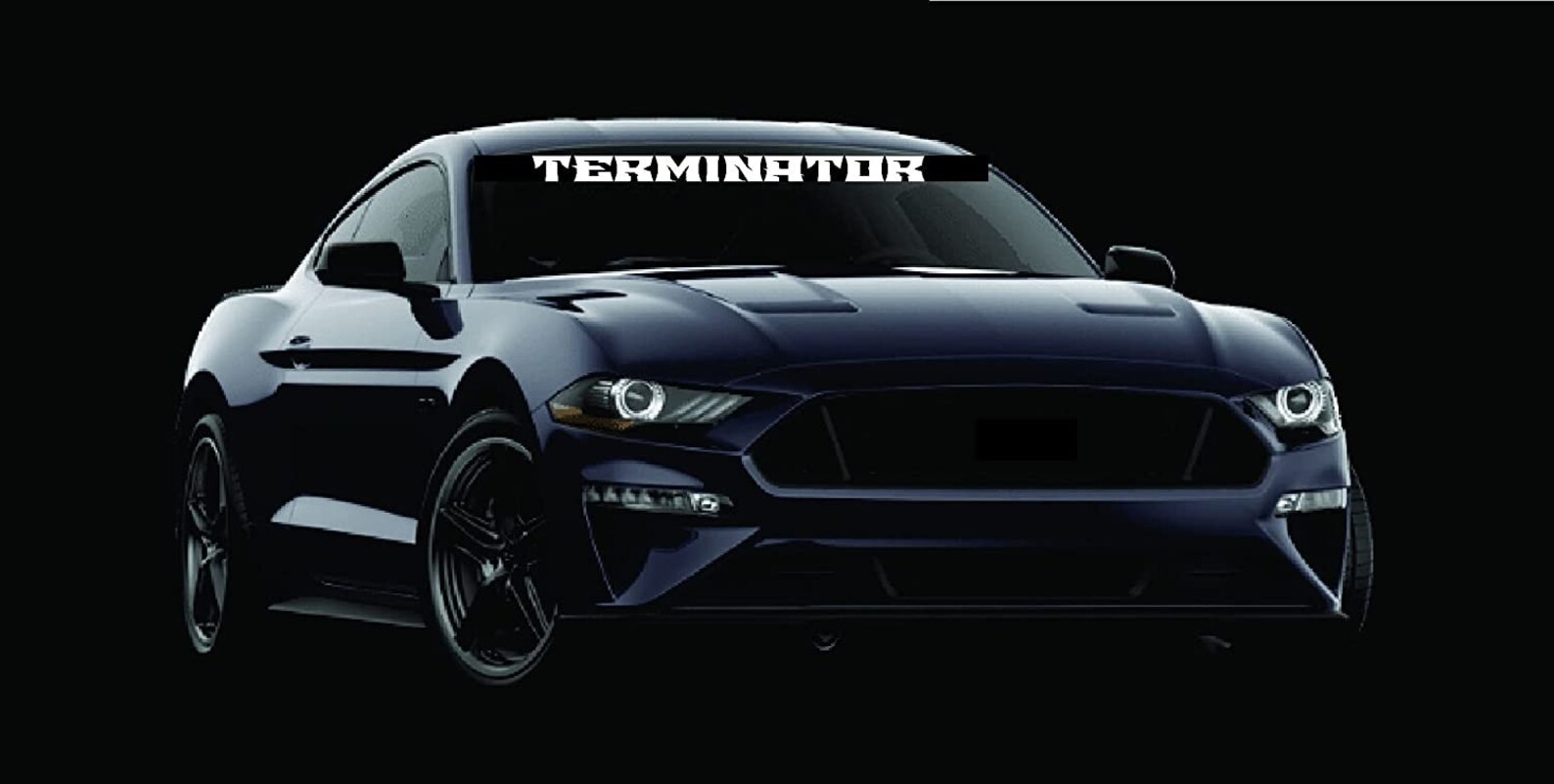 Terminator Front Window Banner Voodoo Coyote Windshield Banner Decal ...