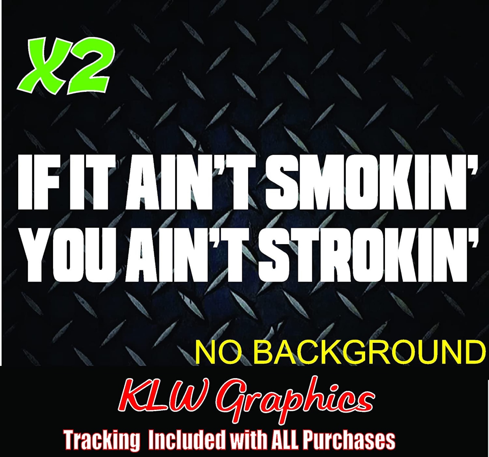 Smokin' Strokin' Decal Funny Lifted Vinyl Decal Stickers Diesel Stacks ...