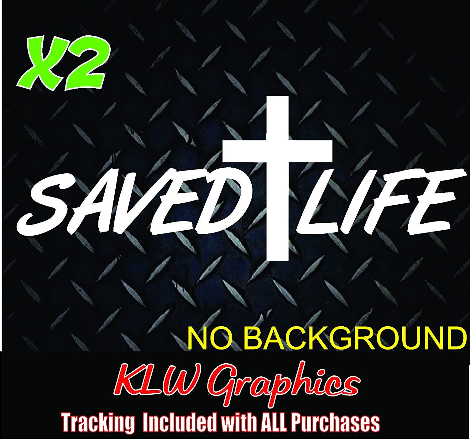 Saved Life Cross Sticker Decal Christian Jesus GOD Bible Faith Family ...