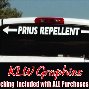 PRIUS REPELLENT Vinyl Decal Sticker Truck Diesel Duramax Powerstroke - Etsy