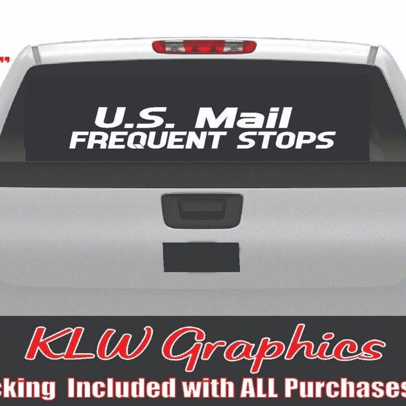Frequent Stops Decal - Etsy