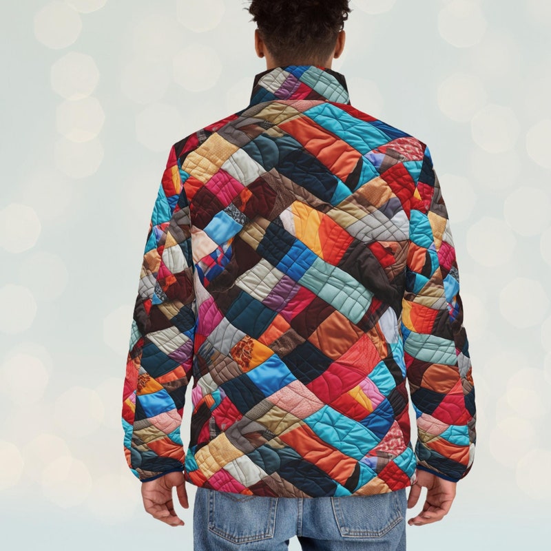 Patchwork Jacket - Etsy UK