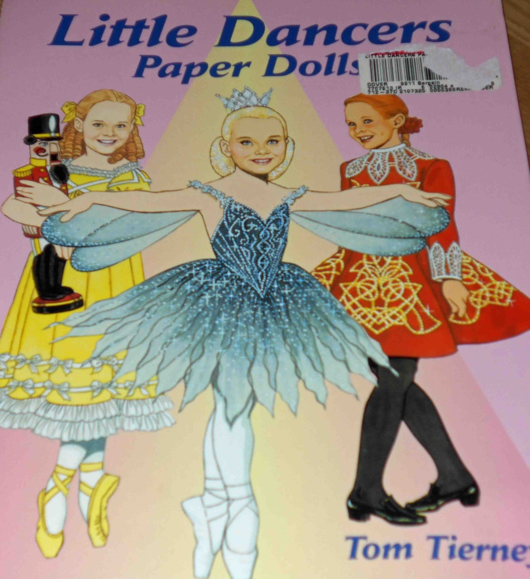New Uncut Tom Tierney LITTLE DANCER PAPER Dolls 6 Dolls 48 Costumes ...