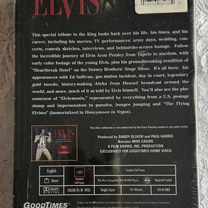 RARE ELVIS PRESLEY Two (2) Factory Sealed Different D.v.d.'s From 2002 ...