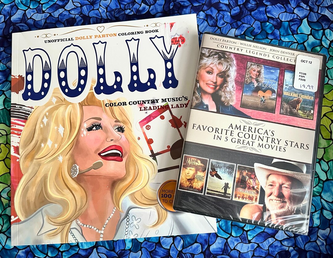 DOLLY PARTON UNOFFICIAL Coloring Book With Quality White Paper Country ...