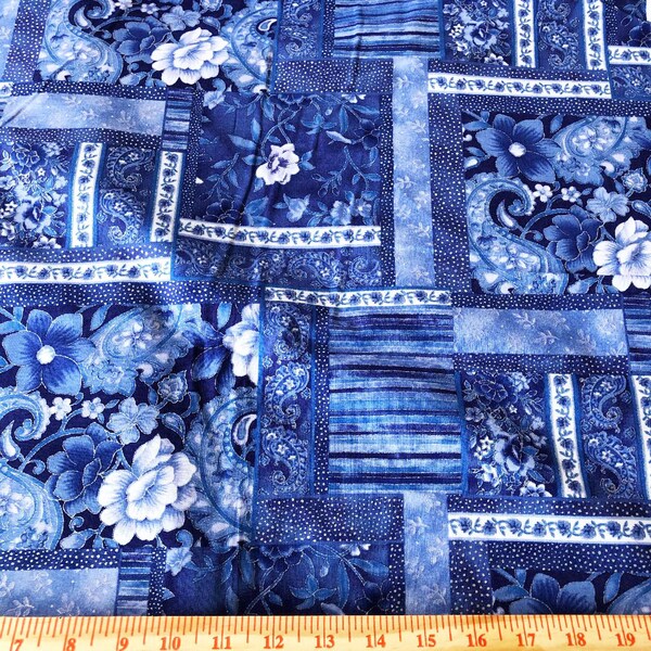 Delft Blue Fabric - Etsy