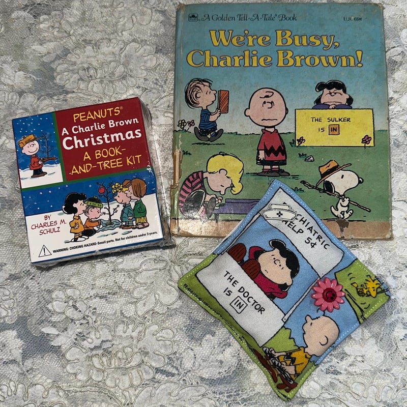 Charlie Brown Books - Etsy