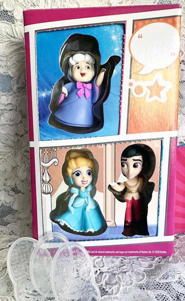DISNEY CINDERELLA COMICS P.V.C. Boxed Set of Three (3) Cinderella ...