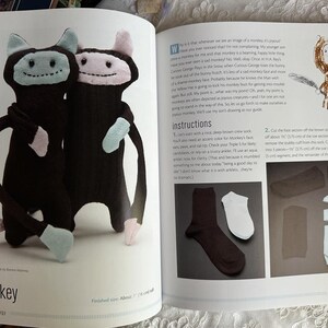 BRENNA MALONEY SOCKOLOGY 16 New Sock Creatures Cute & Cuddly and Weird and Wild Softbound Book ...