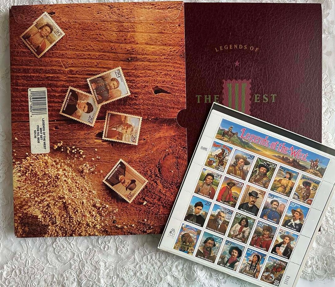 LEGENDS of the WEST AUTHENTIC Book and Commemorative Stamps Annie ...