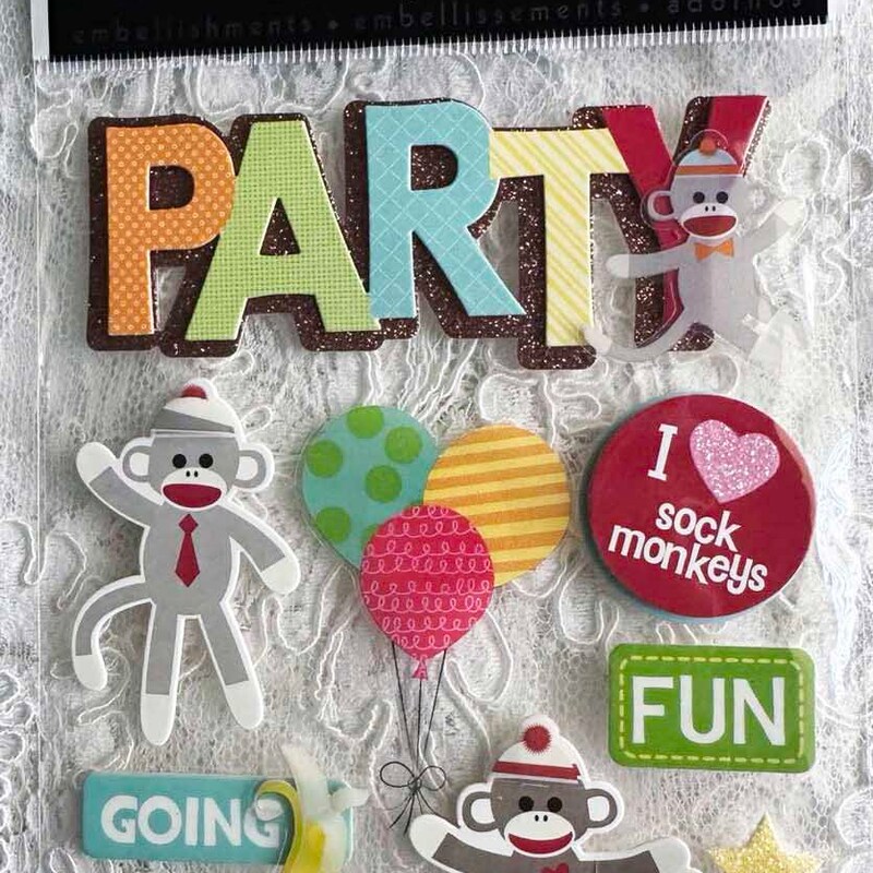 Sock Monkey Labels - Etsy