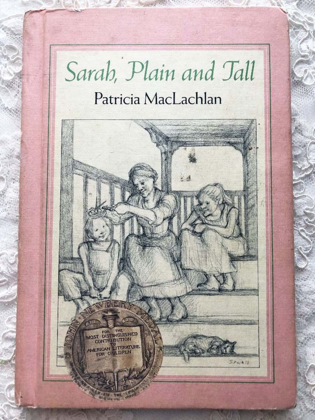 SARAH PLAIN and TALL Hardbound Vintage Book Patricia Maclachlan Harper ...