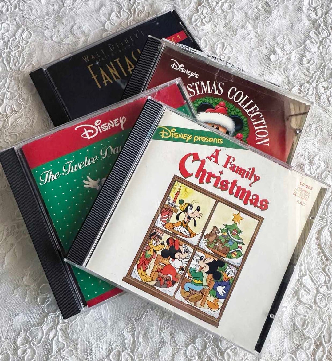 4 DIFFERENT DISNEY MUSIC Cd's A Family Christmas - Twelve Days of ...