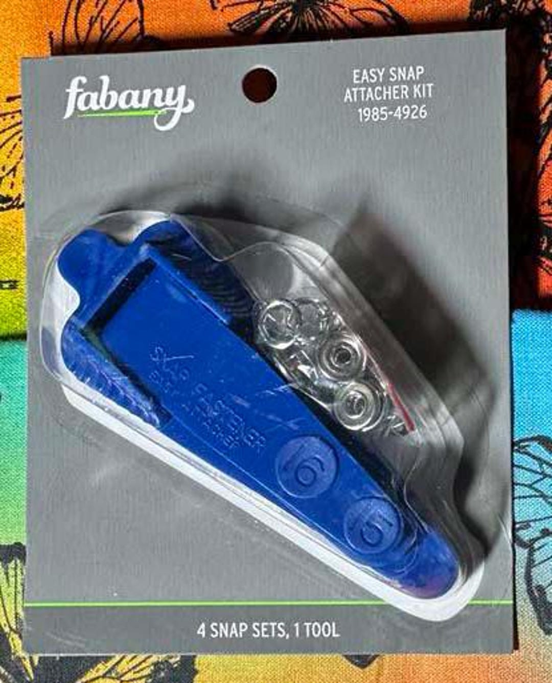 FABANY Easy SNAP ATTACHER Kit 1985-4926 Brand New Sealed 4 Snaps Set ...