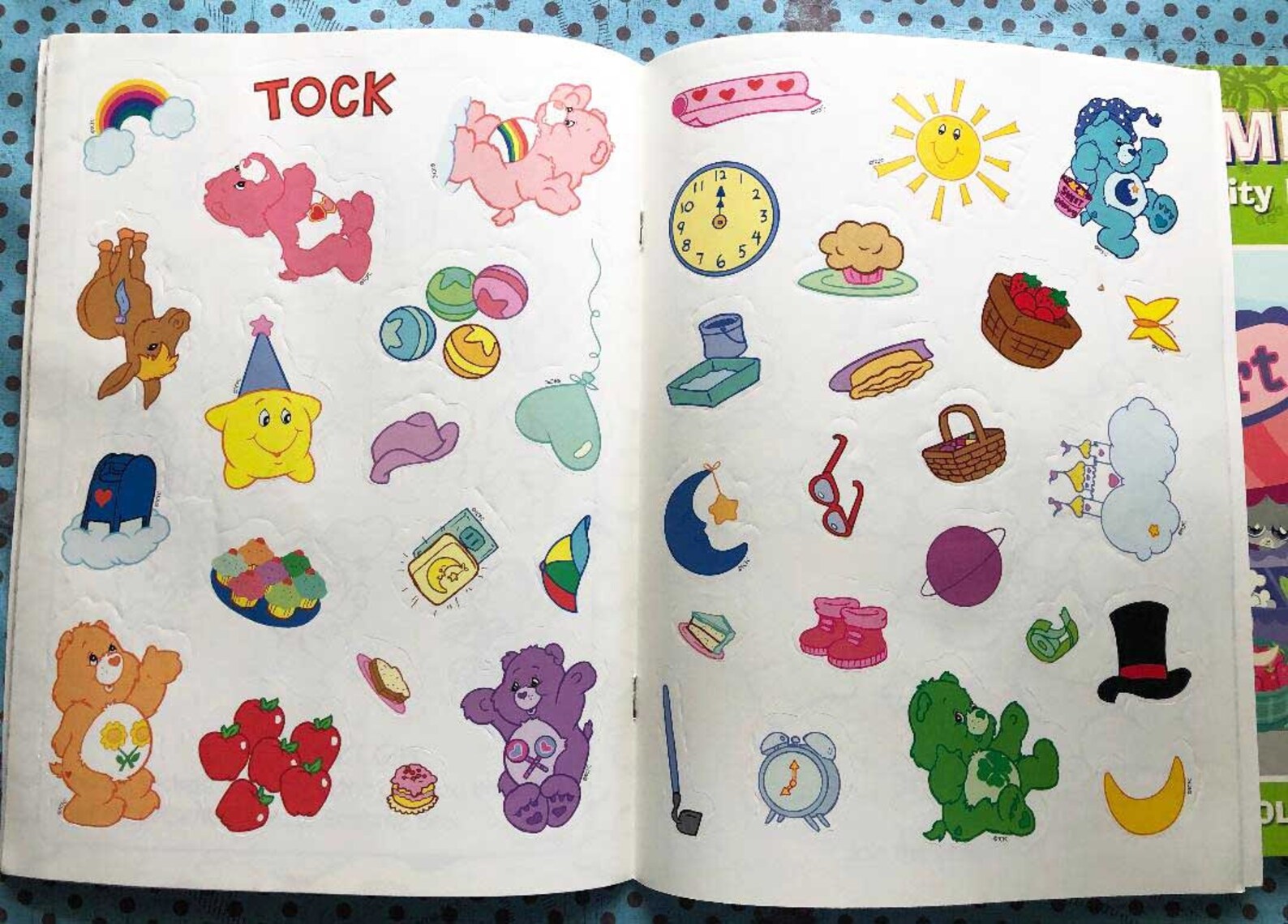 CARE BEARS & LITTLEST Pet Shop Sticker Activity Book A Sunshiny Day ...