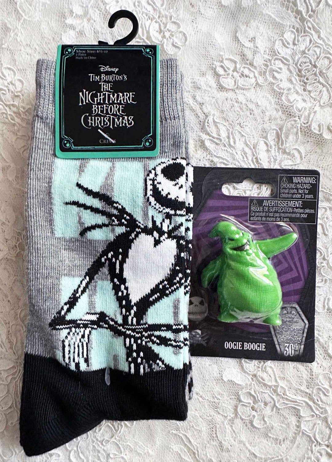 NIGHTMARE BEFORE CHRISTMAS Disney Oogie Boogie 30th Anniversary Cake ...
