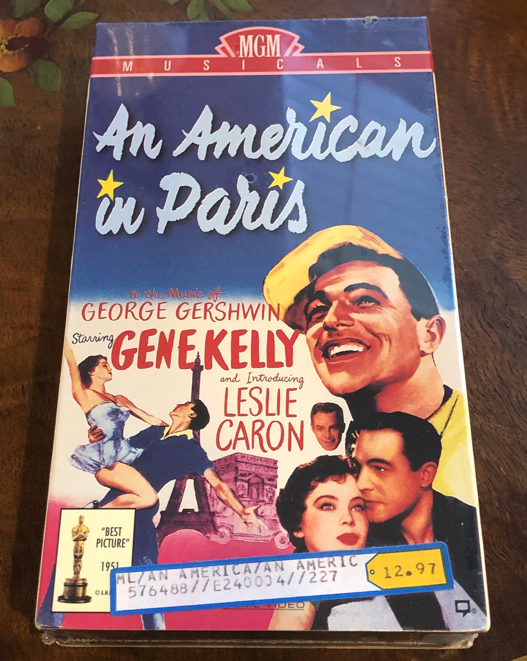 Factory Sealed VHS an AMERICAN in PARIS M.G.M. Studios George Gershwin ...