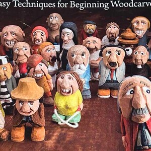 CARVING the LITTLE GUYS Easy Techniques for Beginning Woodcarvers Keith ...
