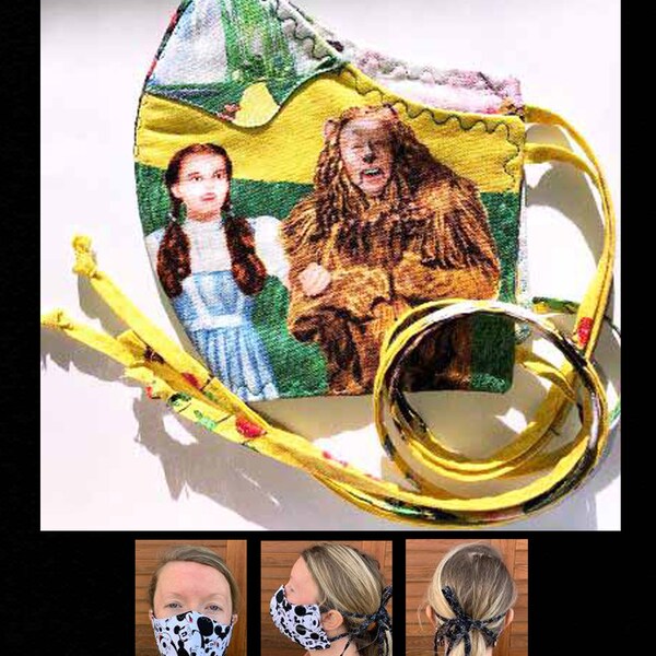 Wizard of Oz Masks - Etsy