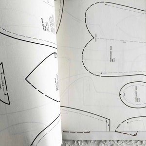 VINTAGE TEDDY BEAR Handcrafts Softbound Book Full Size Patterns Full ...