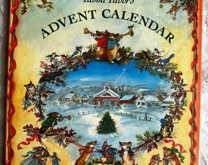 TASHA TUDOR ADVENT Hardbound Book A Wreath of Days Philomel Books 1998 ...
