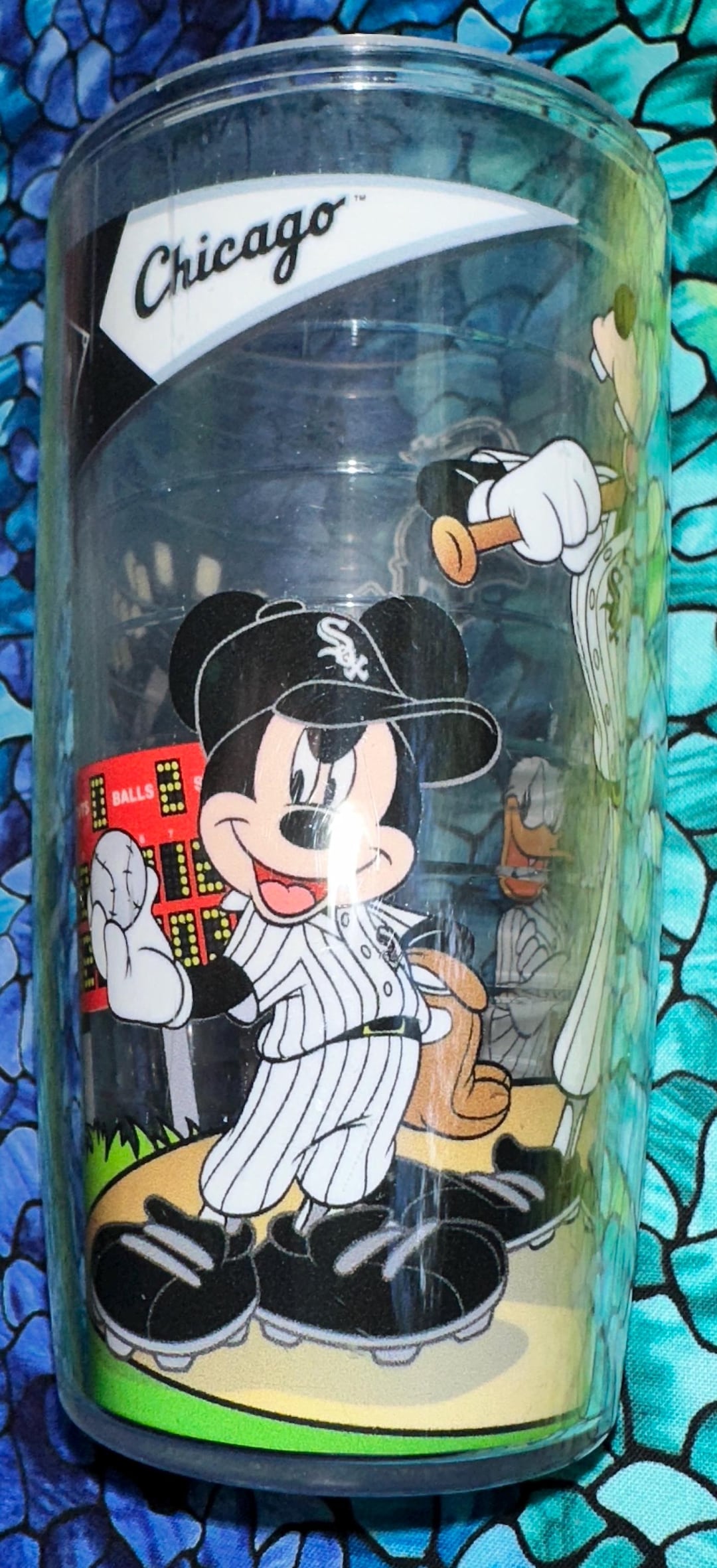 2000's MICKEY MOUSE GOOFY Donald Duck Chicago Red Sox Vintage Plastic ...