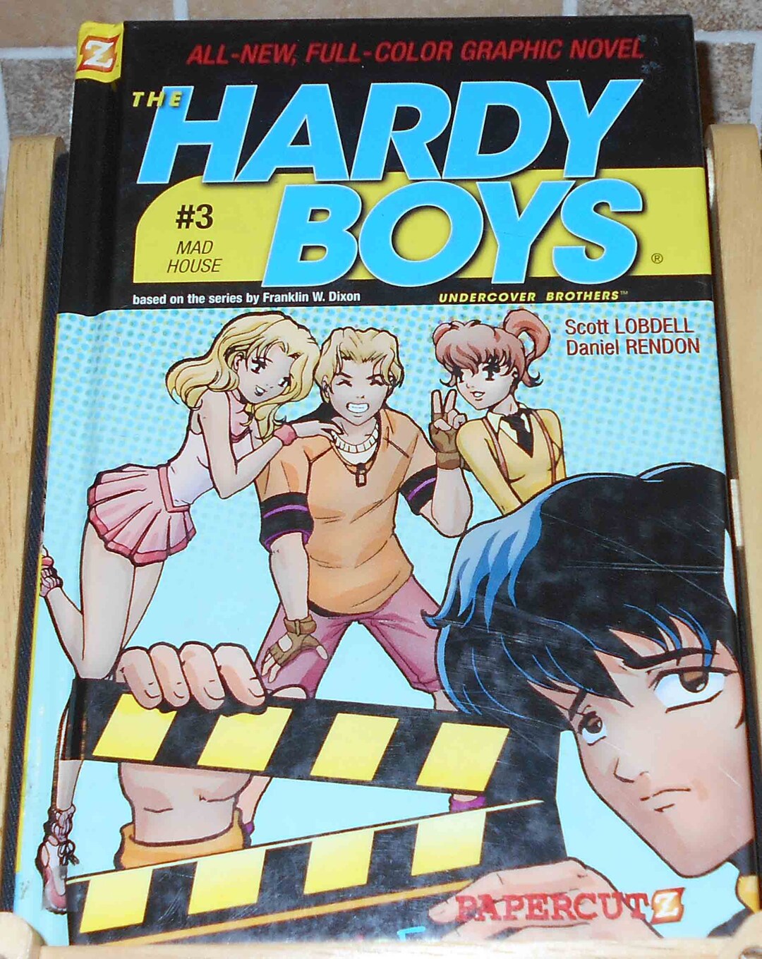 HARDY BOYS MAD House Hardbound Comic Book Full Color Graphic Novel 3 ...